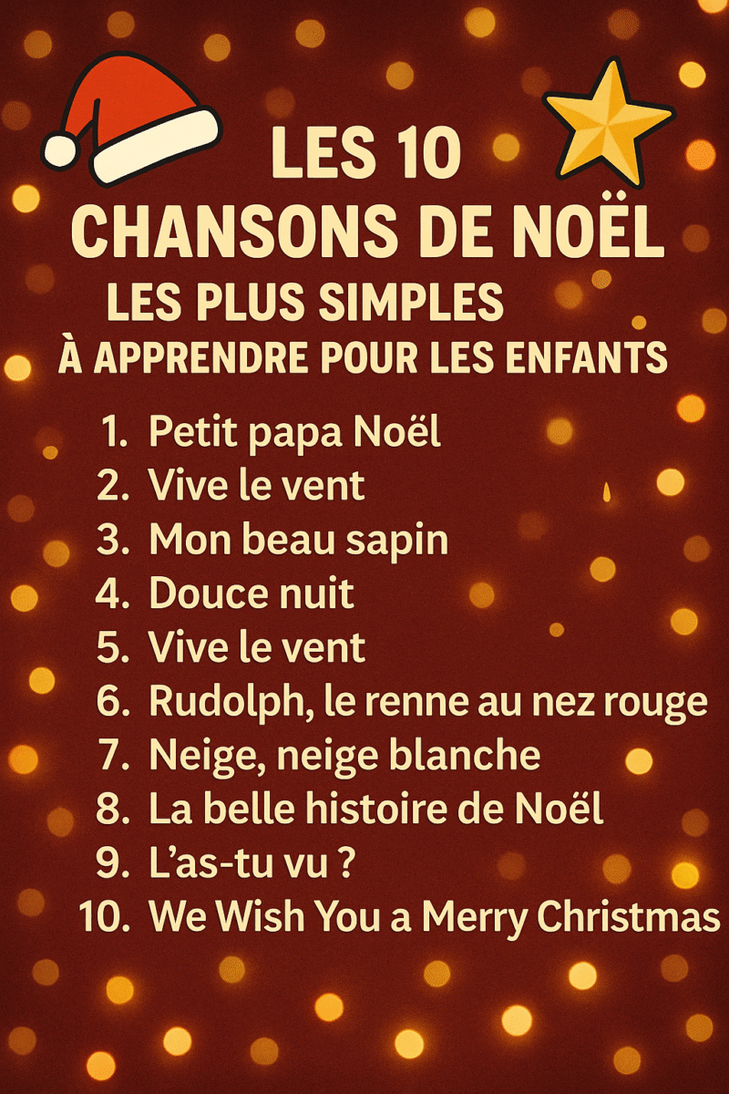 Les plus belles chansons de Noël que les enfants peuvent apprendre ...